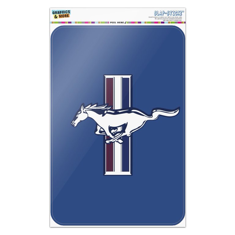 Mustang Logo Background