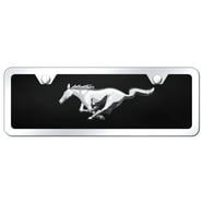 Honda Dual Logo License Plate Kit (Black) - Walmart.com