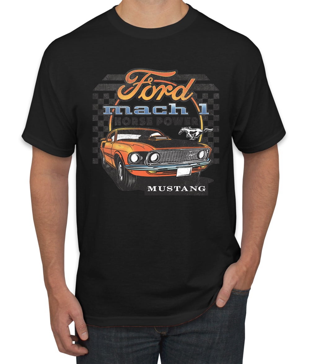 Ford Mustang Mach 1 Horse Power Classic Racing | Mens Cars and Trucks ...