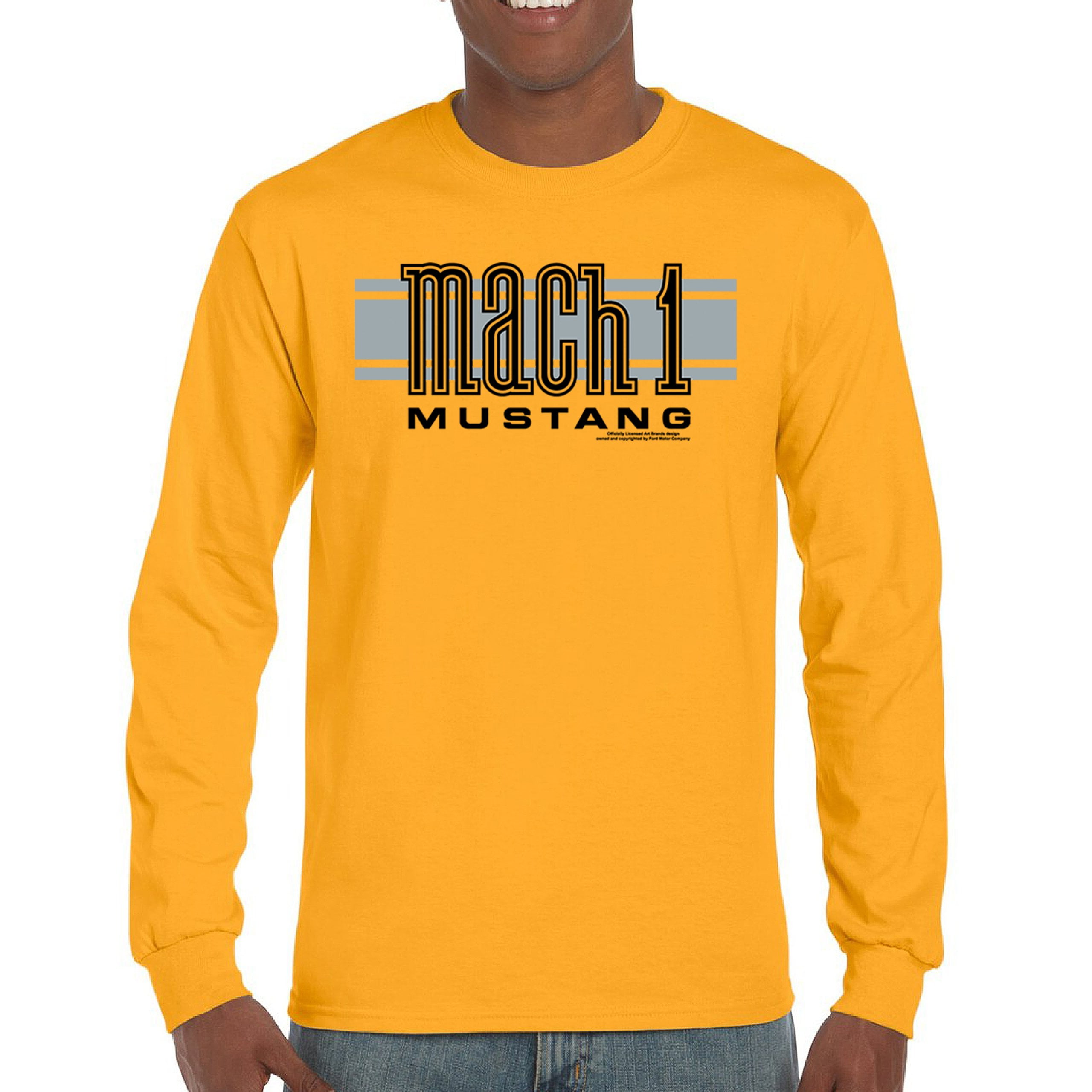 Ford Mustang Mach 1 Logo Long Sleeve T-shirt Legendary Performance ...