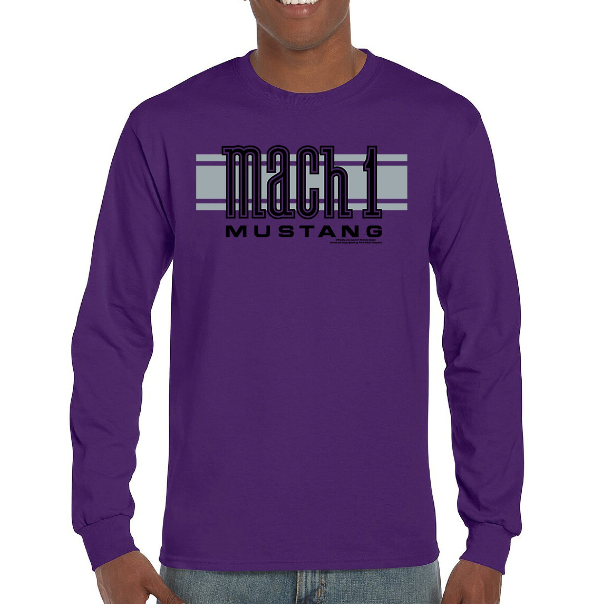 Ford Mustang Mach 1 Logo Long Sleeve T-shirt Legendary Performance ...