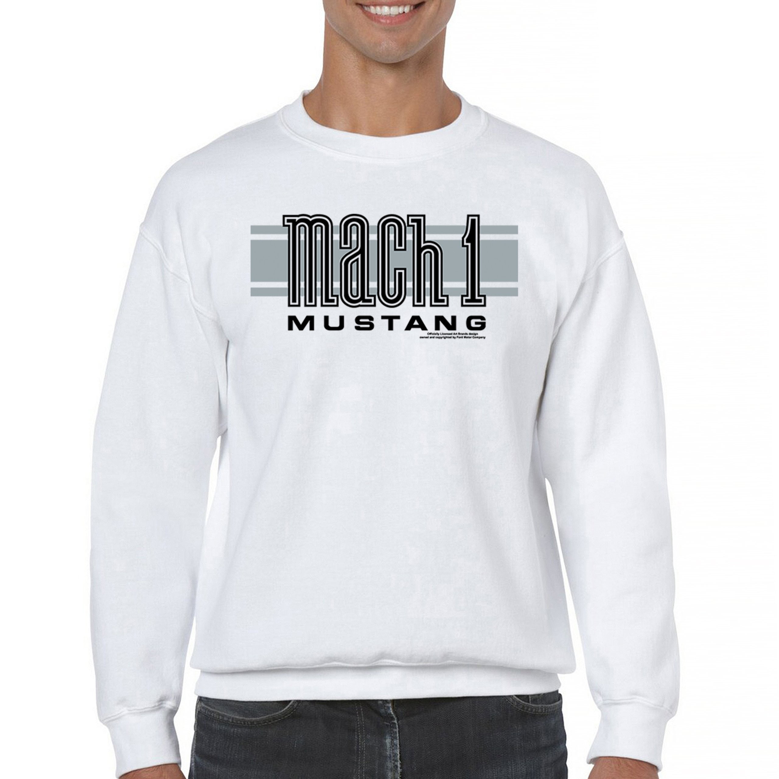 Ford Mustang Mach 1 Logo Sweatshirt Legendary Performance Classic 1969 ...