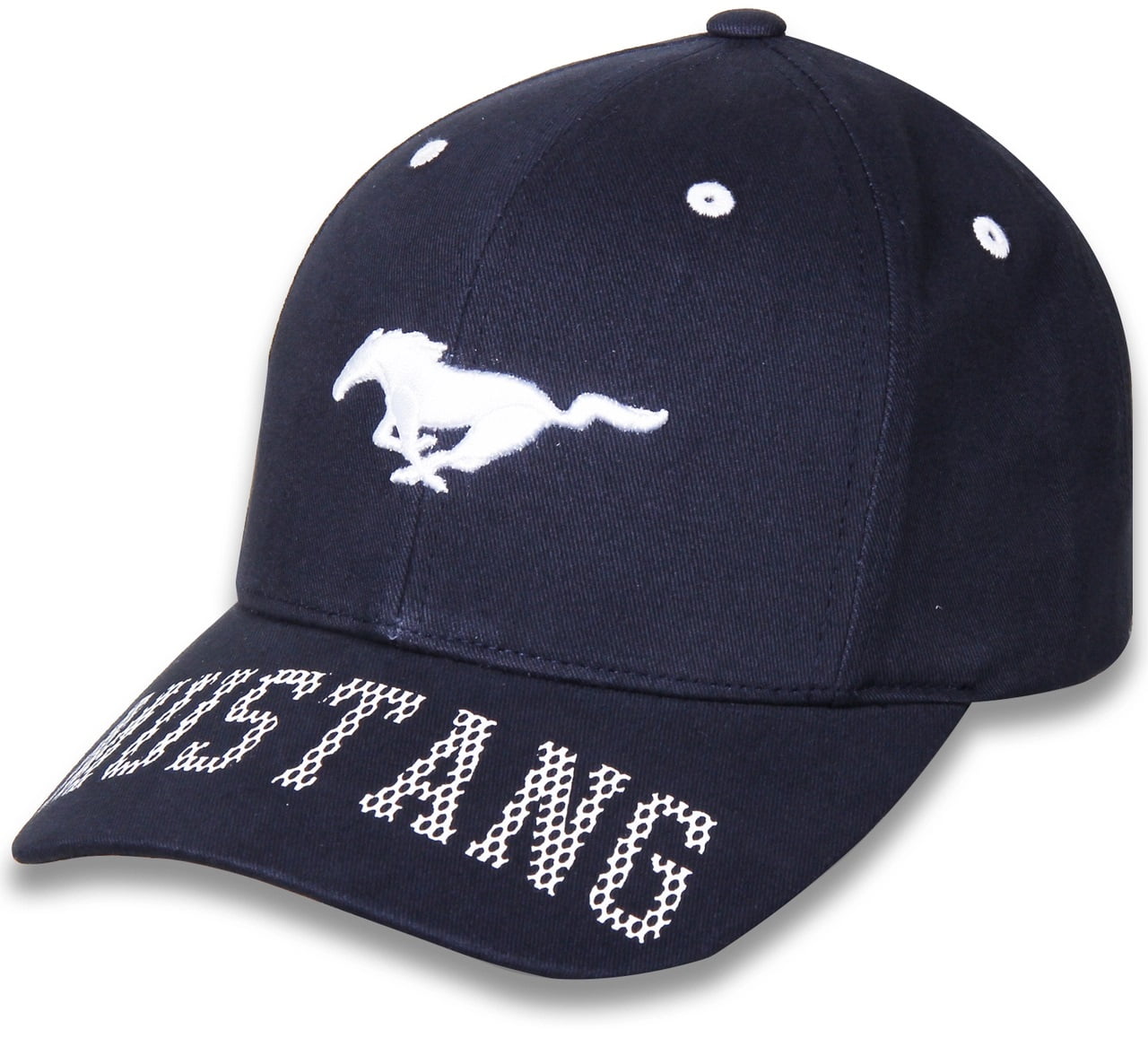Ford Mustang Men's Official Licensed Embroidered Mustang Logo Hat Cap ...