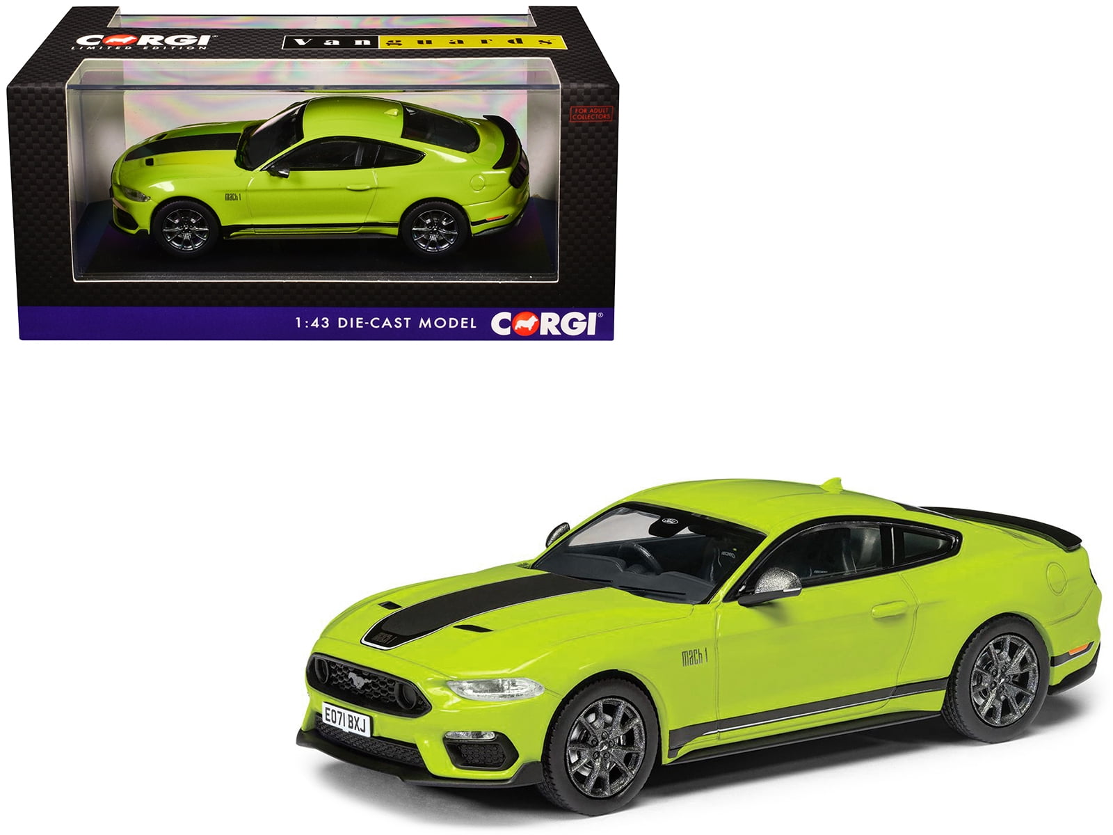 Ford Mustang Mk6 Mach 1 RHD (Right Hand Drive) Grabber Yellow with ...