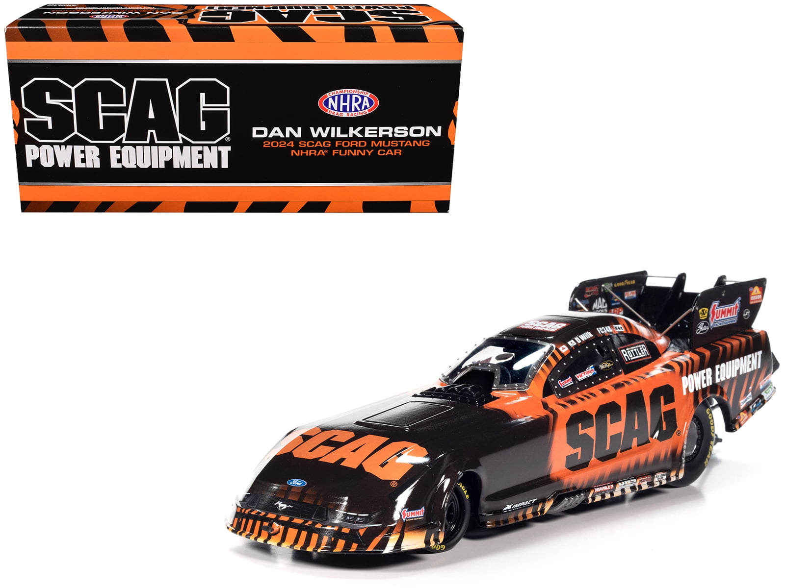 Ford Mustang NHRA Funny Car Dan Wilkerson "SCAG Power Equipment" (2024 ...