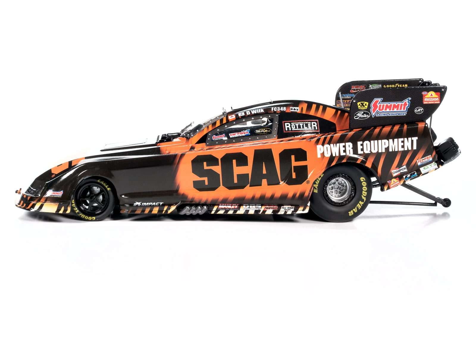 Ford Mustang NHRA Funny Car Dan Wilkerson "SCAG Power Equipment" (2024 ...