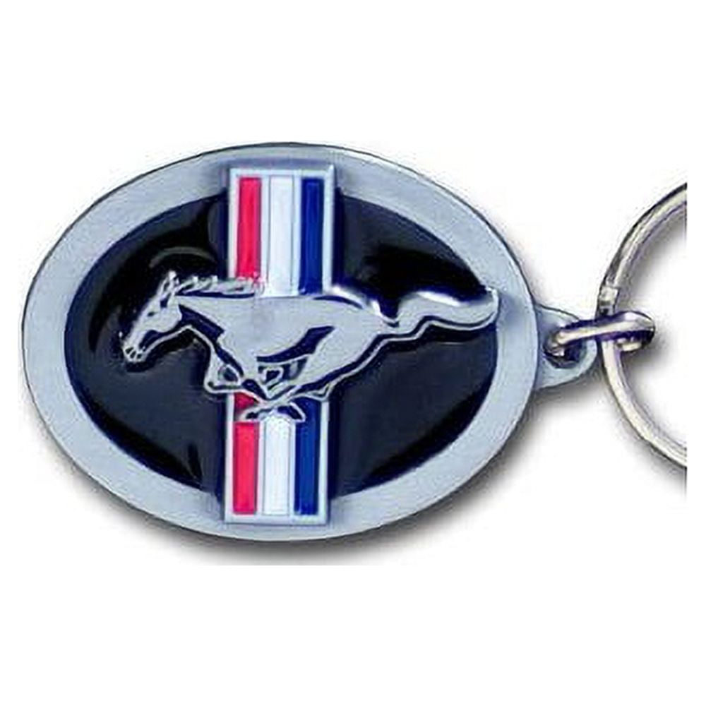 Ford Mustang Pewter Keychain - Walmart.com