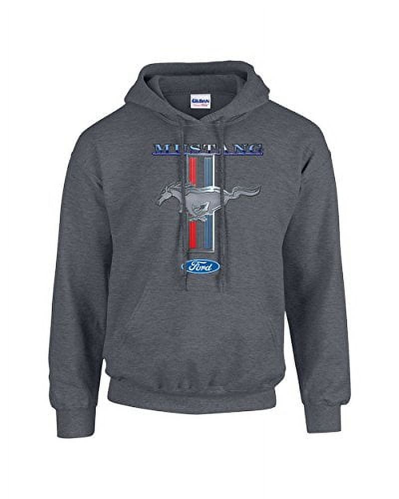 Ford Mustang Pony Unisex Hooded Sweatshirt Logo Hoodie Performance ...