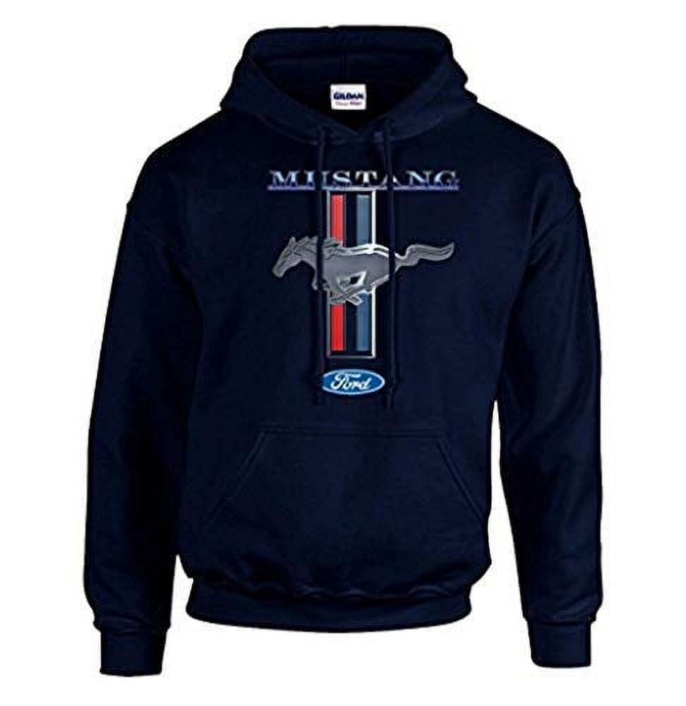 Ford Mustang Pony Unisex Hooded Sweatshirt Logo Hoodie Performance ...
