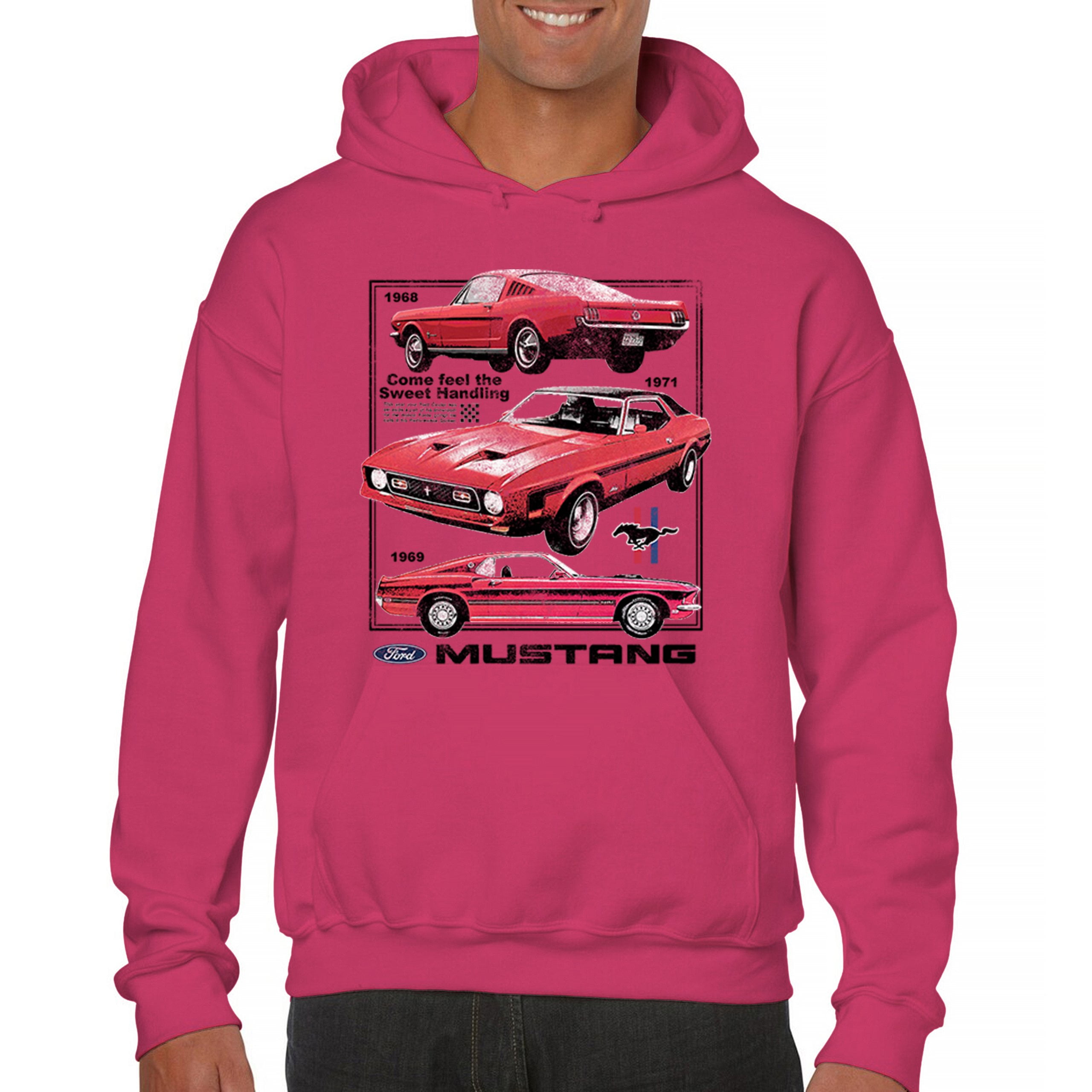 Ford Mustang Poster 1968 1969 1971 Sweatshirt Legendary Performance American Classic Muscle Car ...
