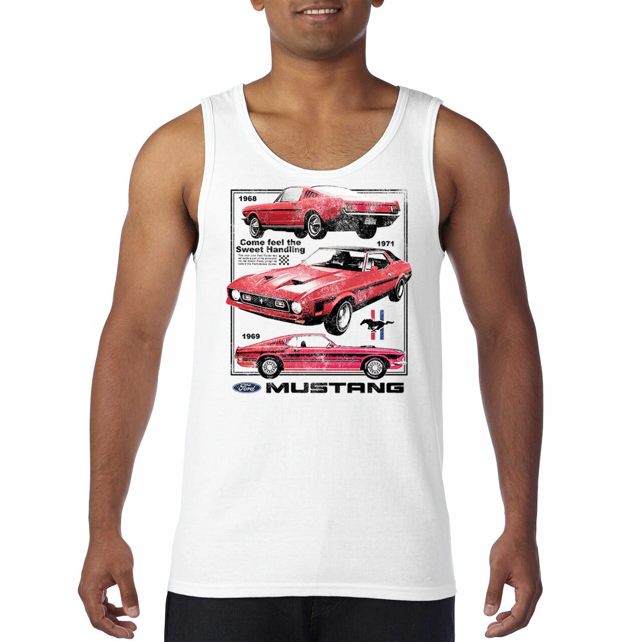 Ford Mustang Poster 1968 1969 1971 Tank Top Legendary Performance ...