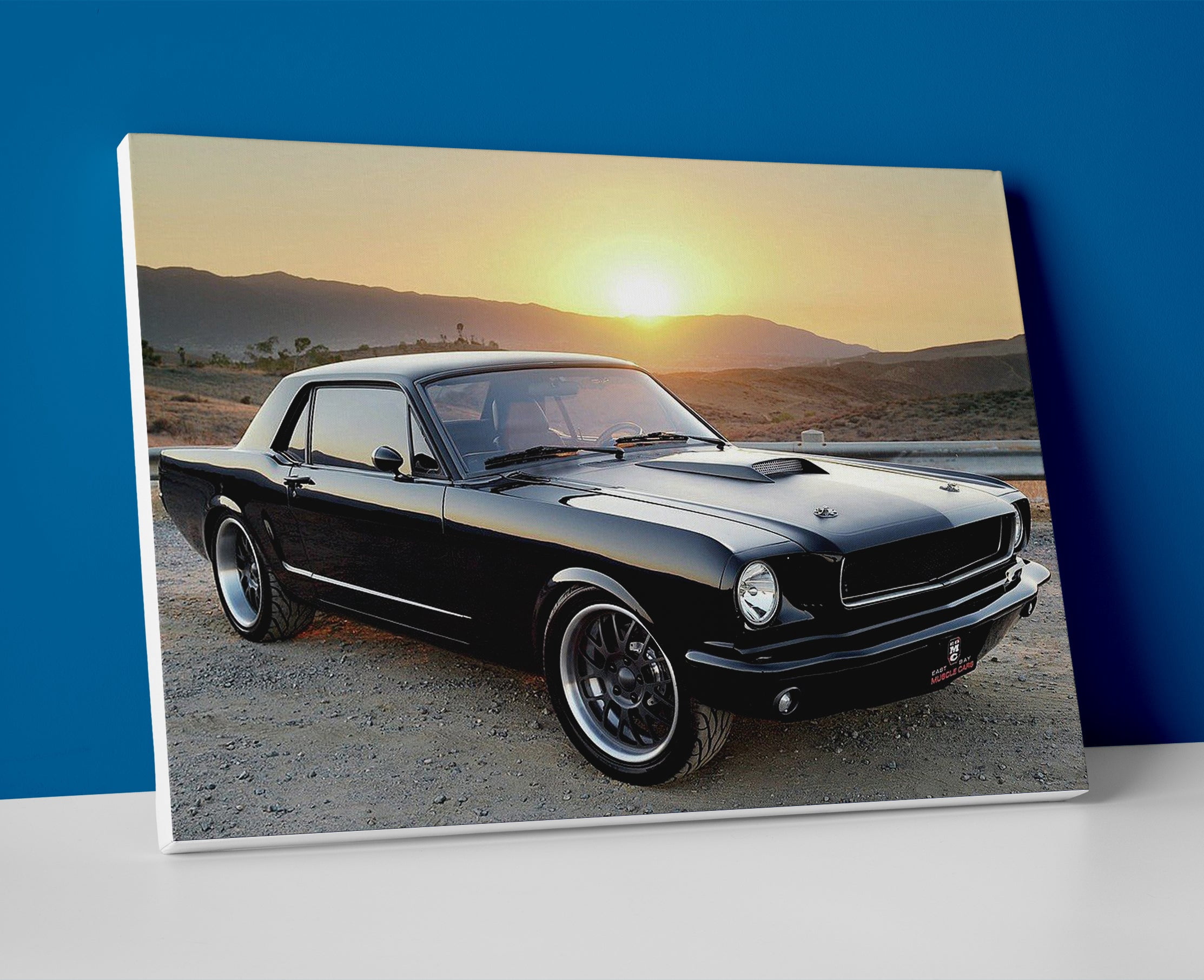 Ford Mustang Poster or Wrapped Canvas - Walmart.com