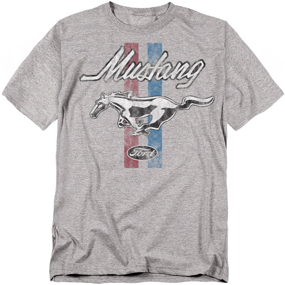 Ford Mustang T-Shirt Mustang Stripes Unisex Graphic Tee for Men & Women ...
