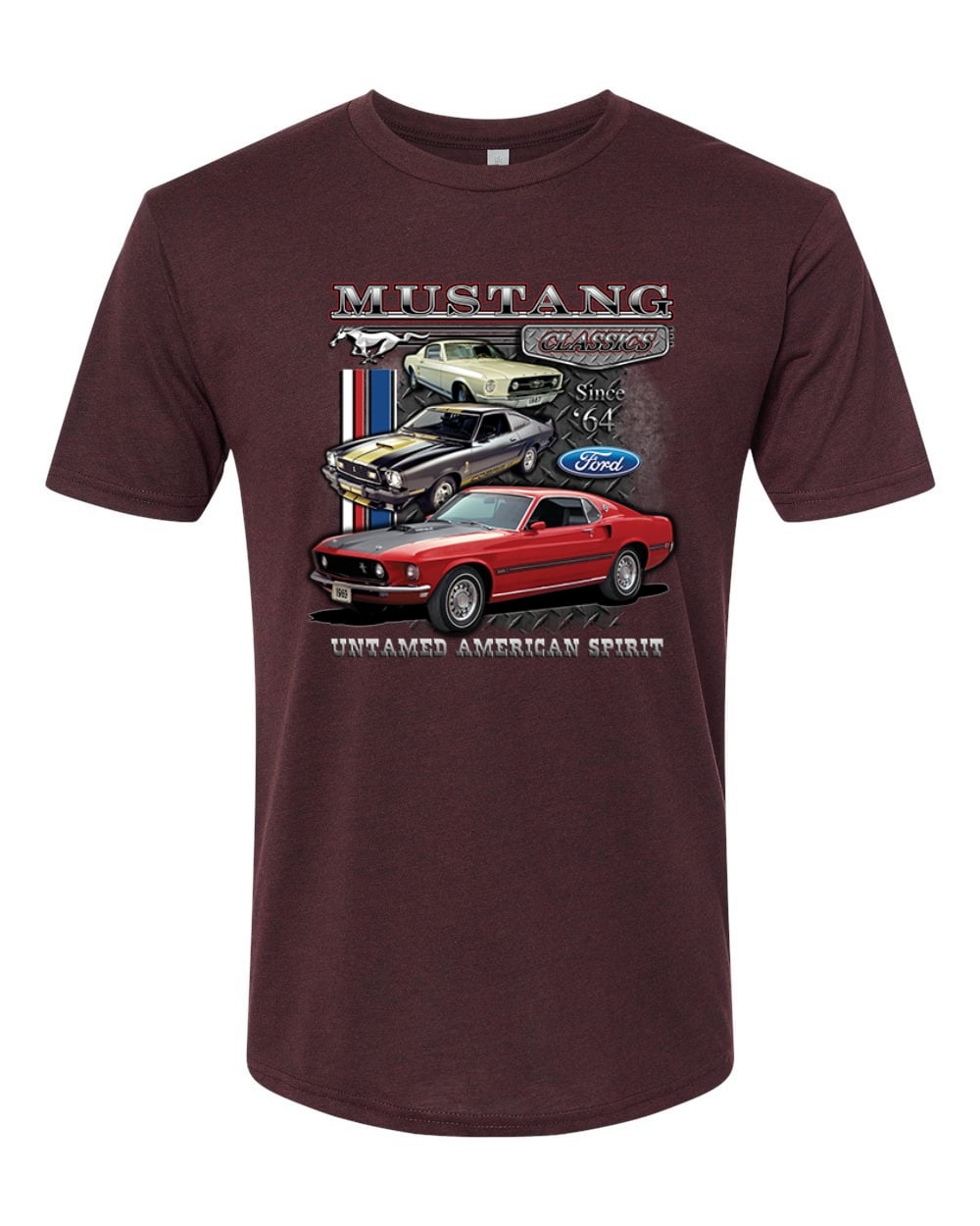Wild Bobby Ford Mustang Untamed Spirit Mens Cars and Trucks Men Premium ...
