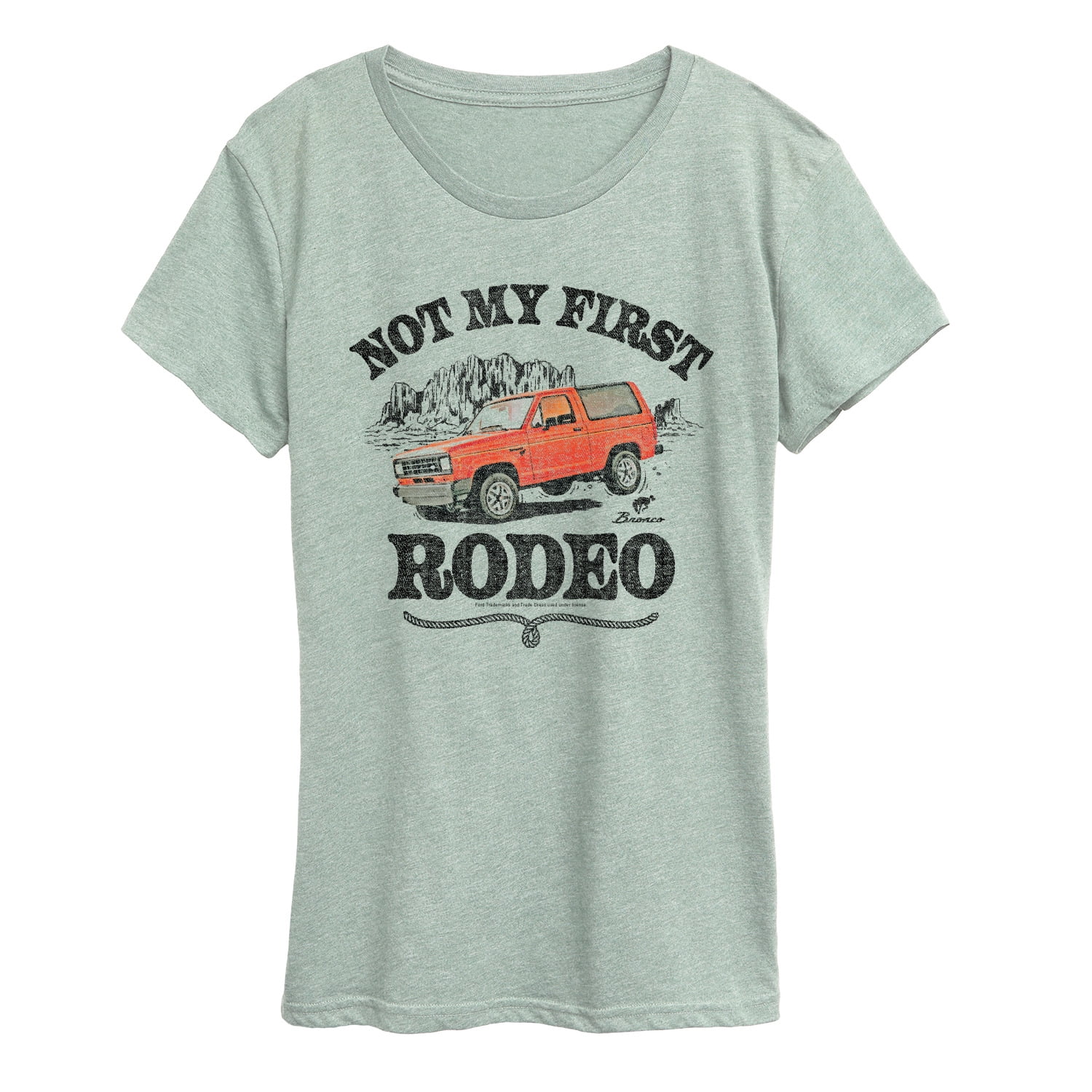 Ford - Not My First Rodeo 1983 Bronco - Women's Short Sleeve Graphic T ...