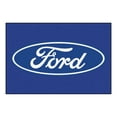 Fan Mats Ford - Ford Oval 5x8 Rug - Walmart.com