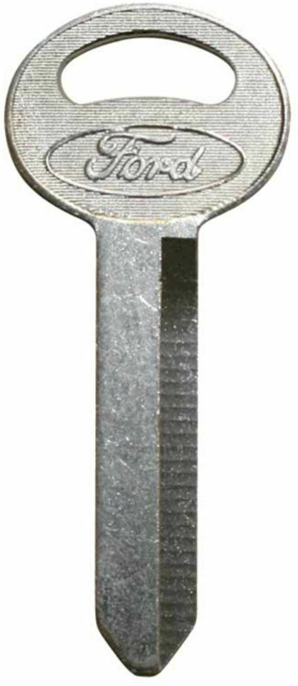 Ford Oval Key Blank 1965-1977 Galaxie Fairlane Mustang Bronco Galaxie ...
