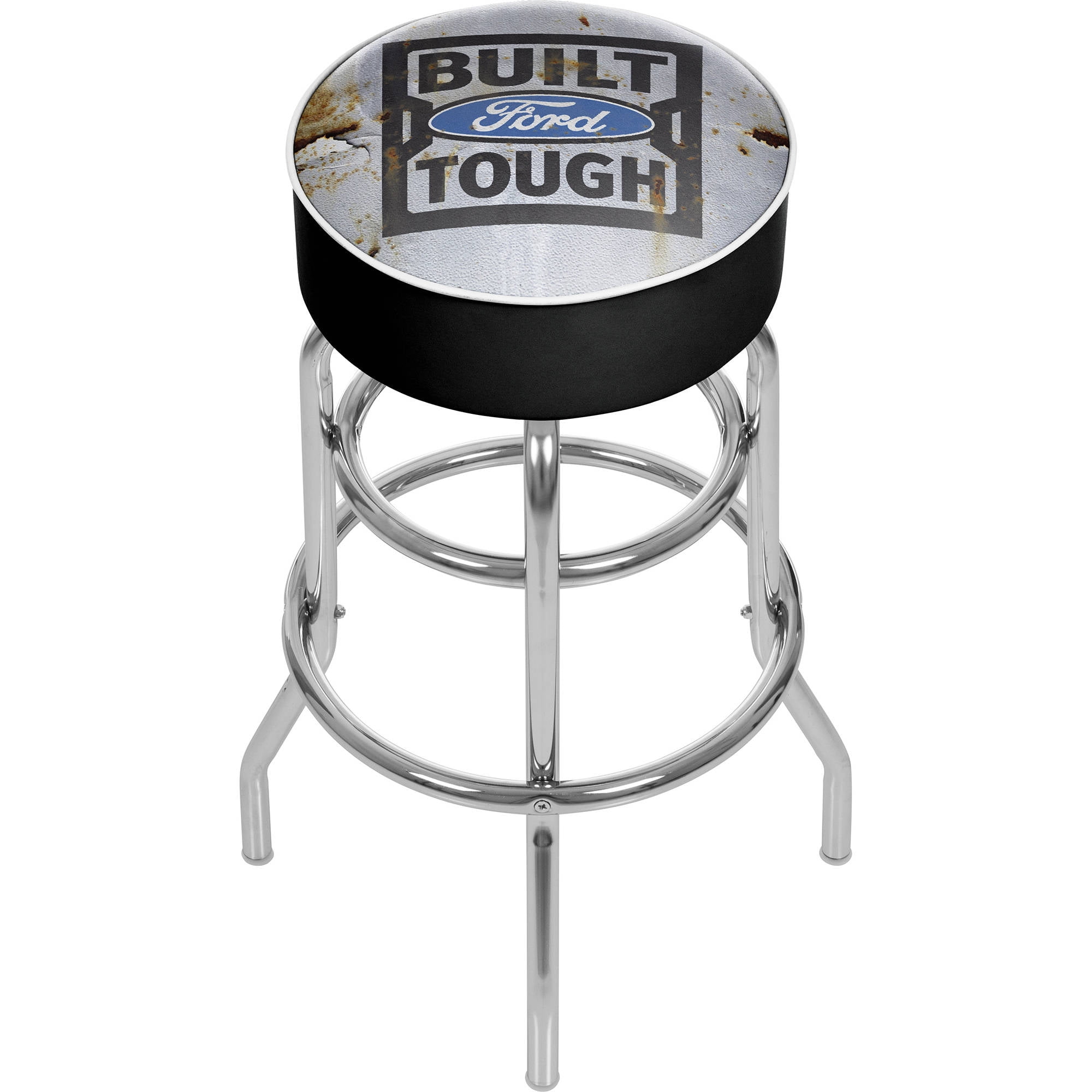 Ford Padded Swivel Bar Stool, Built Ford Tough - Walmart.com