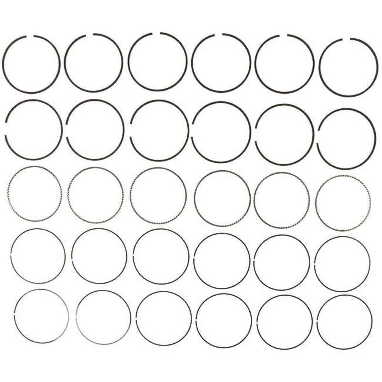 Ford Pass 183 3.0L SHO Engine 89-94 Chrome Ring Set - Walmart.com