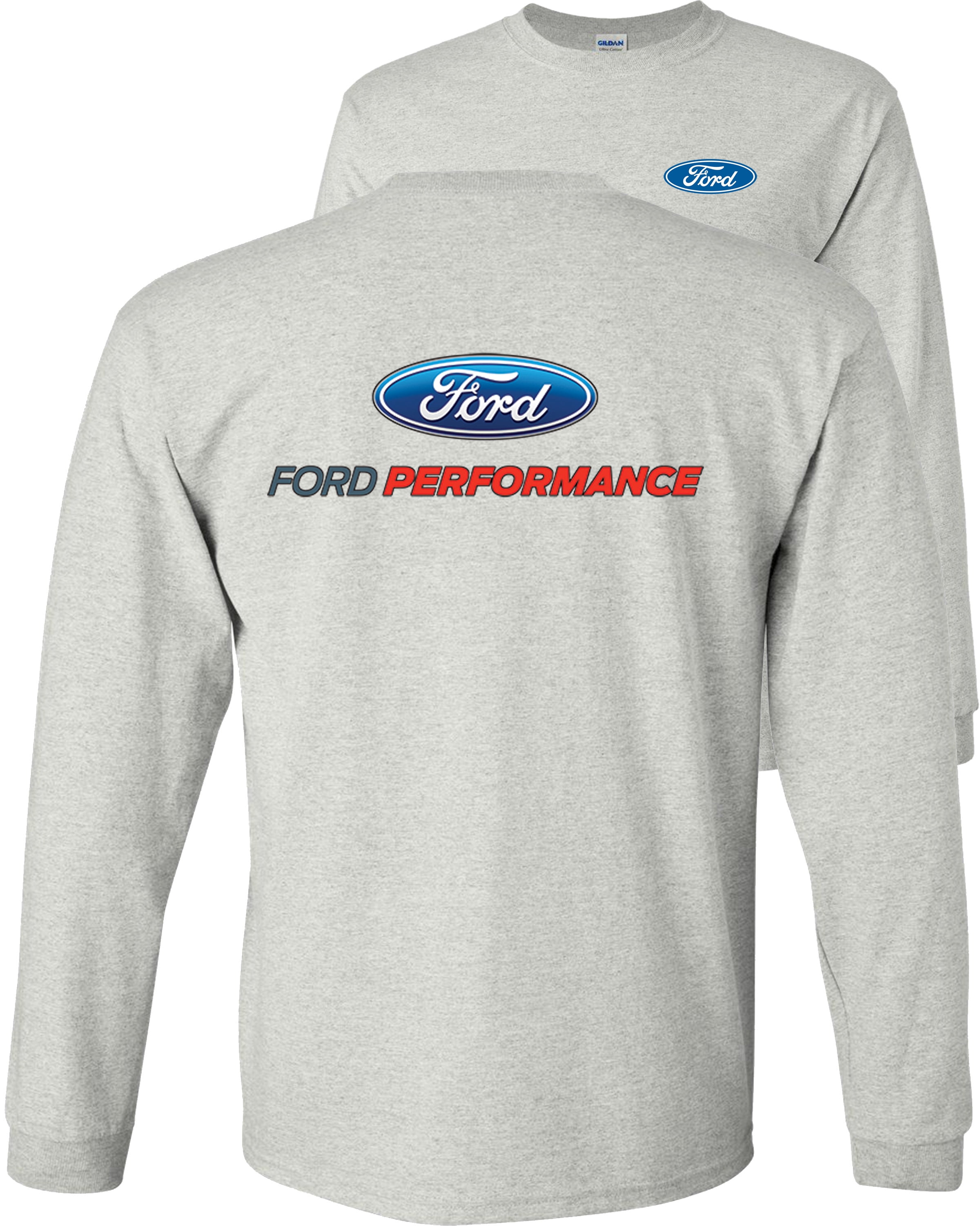 Ford Performance Long Sleeve Shirt GT Racing ST Logo - Walmart.com