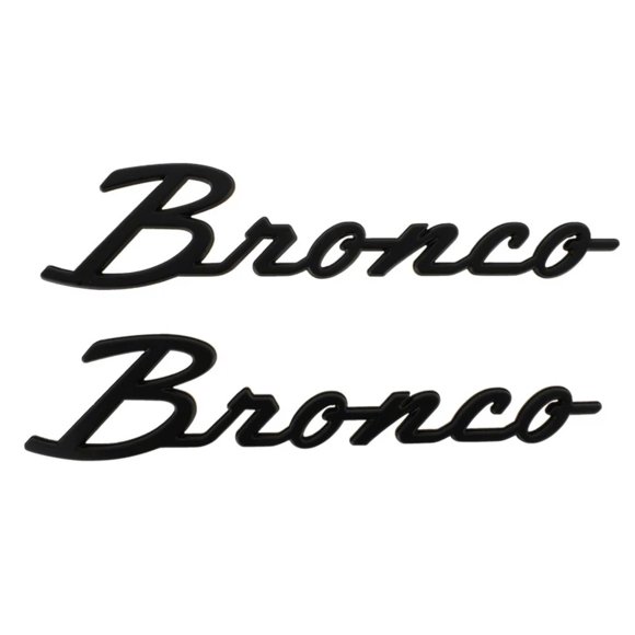 Bronco Badges