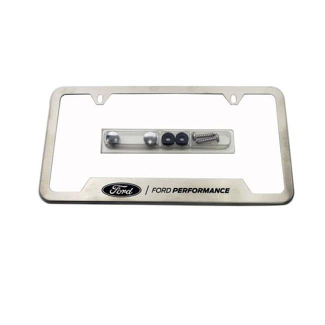 Ford Racing Stainless Steel Ford Performance License Plate Frame ...