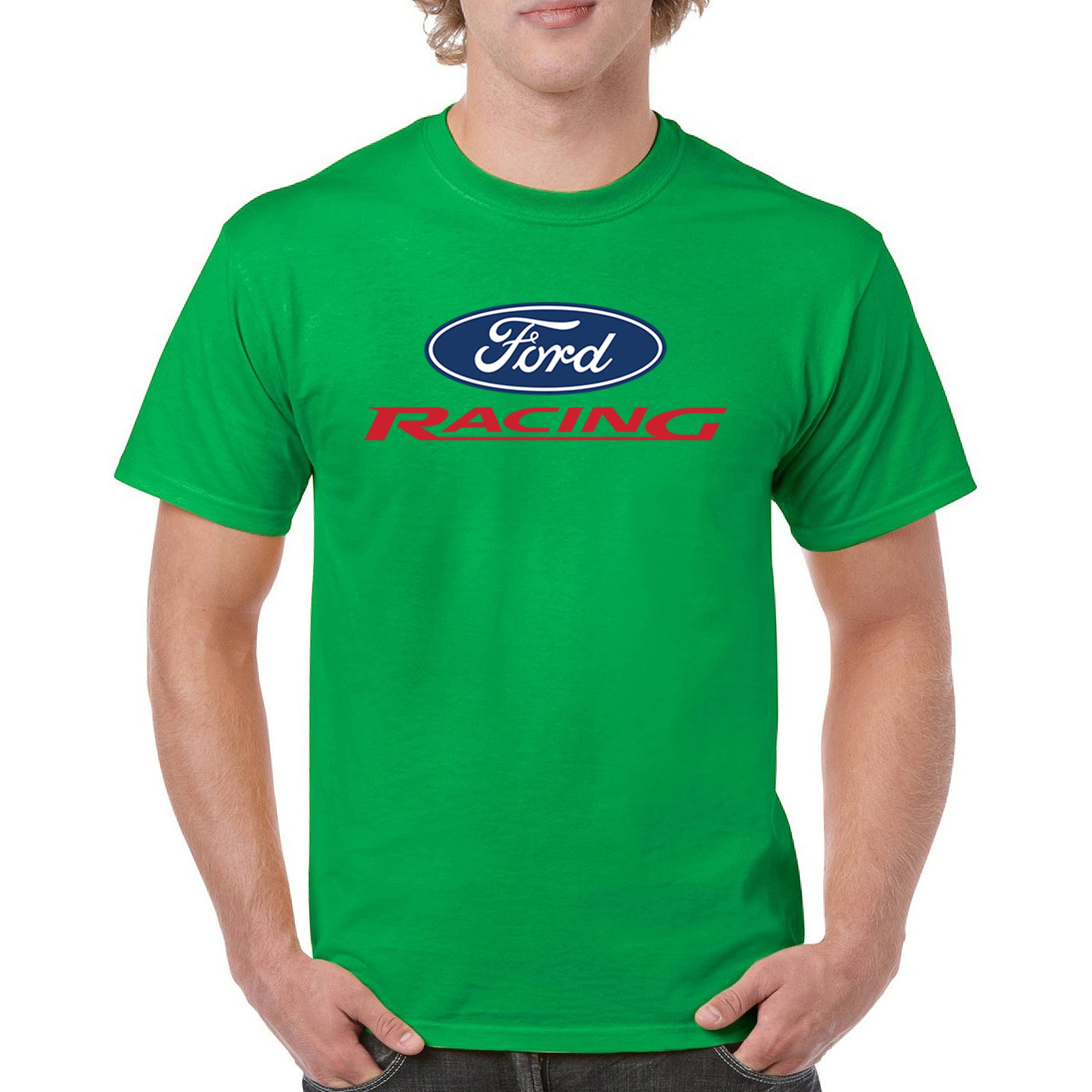 Ford Racing T-shirt American Made Muscle Car Mustang Shelby GT Boss ...