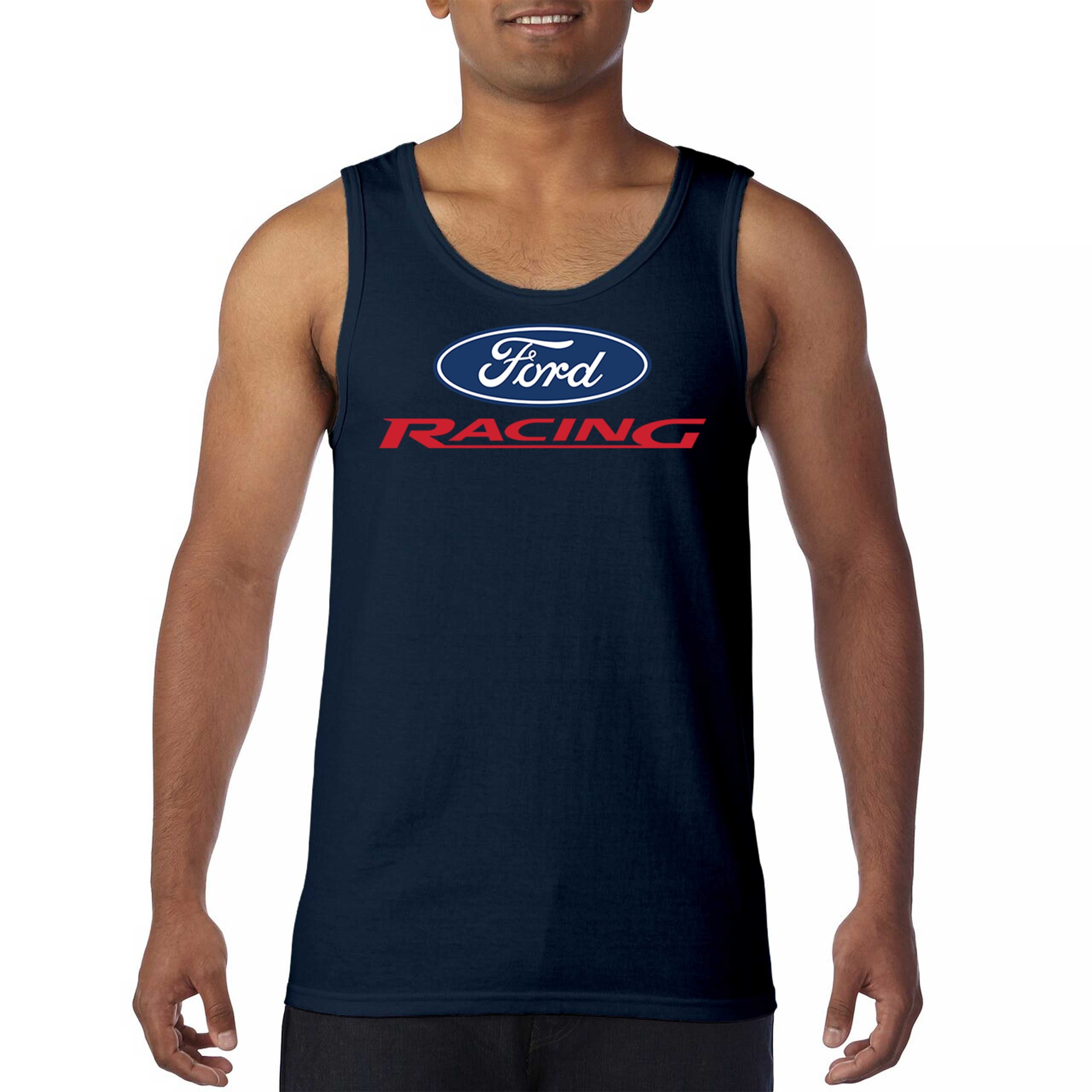 Ford Racing Tank Top American Made Muscle Car Mustang Shelby GT Boss ...