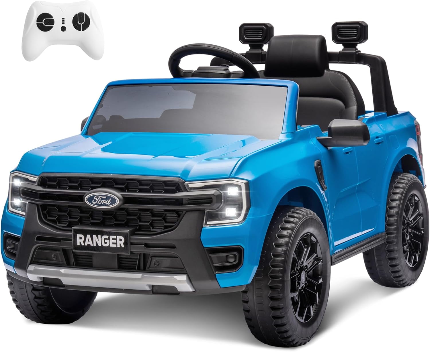 Ford Ranger Kids Cars To Drive, 12V Electric Car Ride On Toys with ...