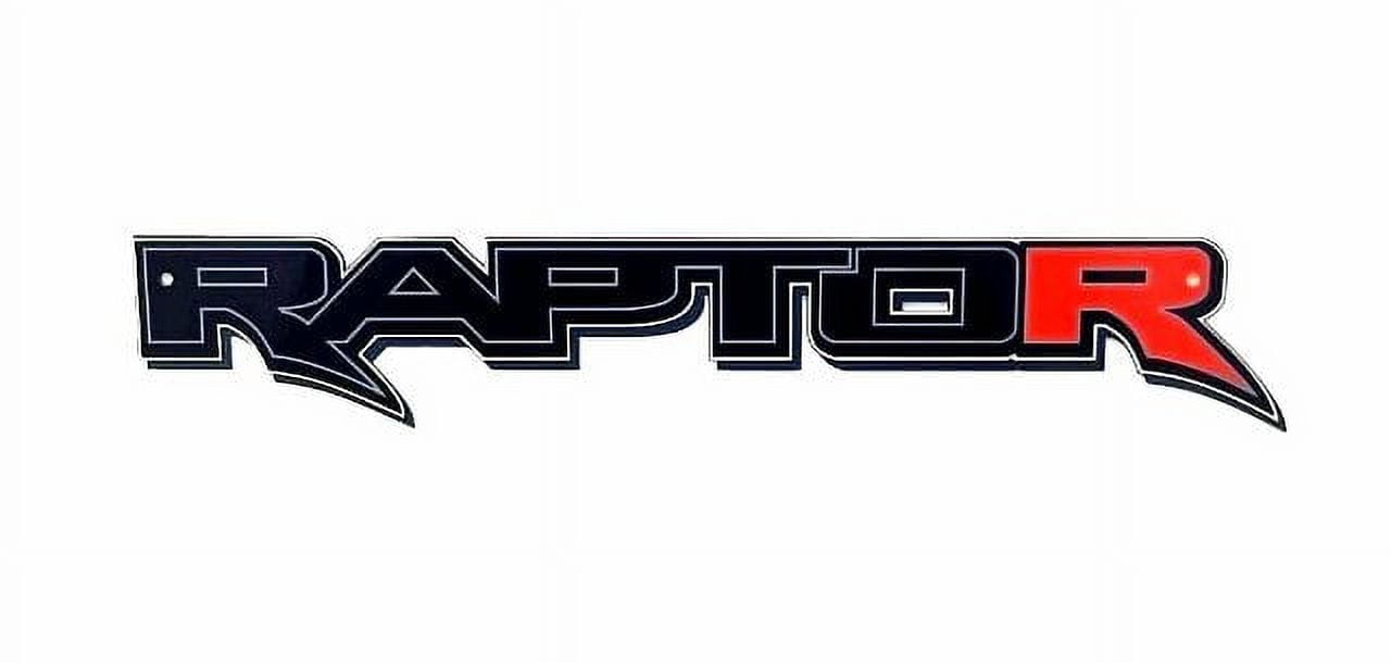 Ford Raptor "R" Emblem Logo – Flat Steel Sign - Walmart.com