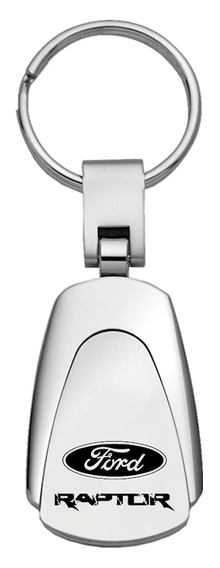 Ford Raptor Teardrop Key Chain (Silver) - Walmart.com