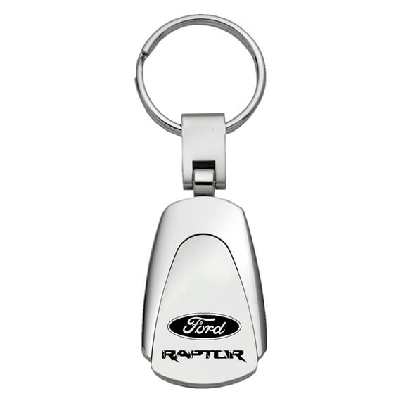 Ford Raptor Teardrop Key Chain (Silver) - Walmart.com