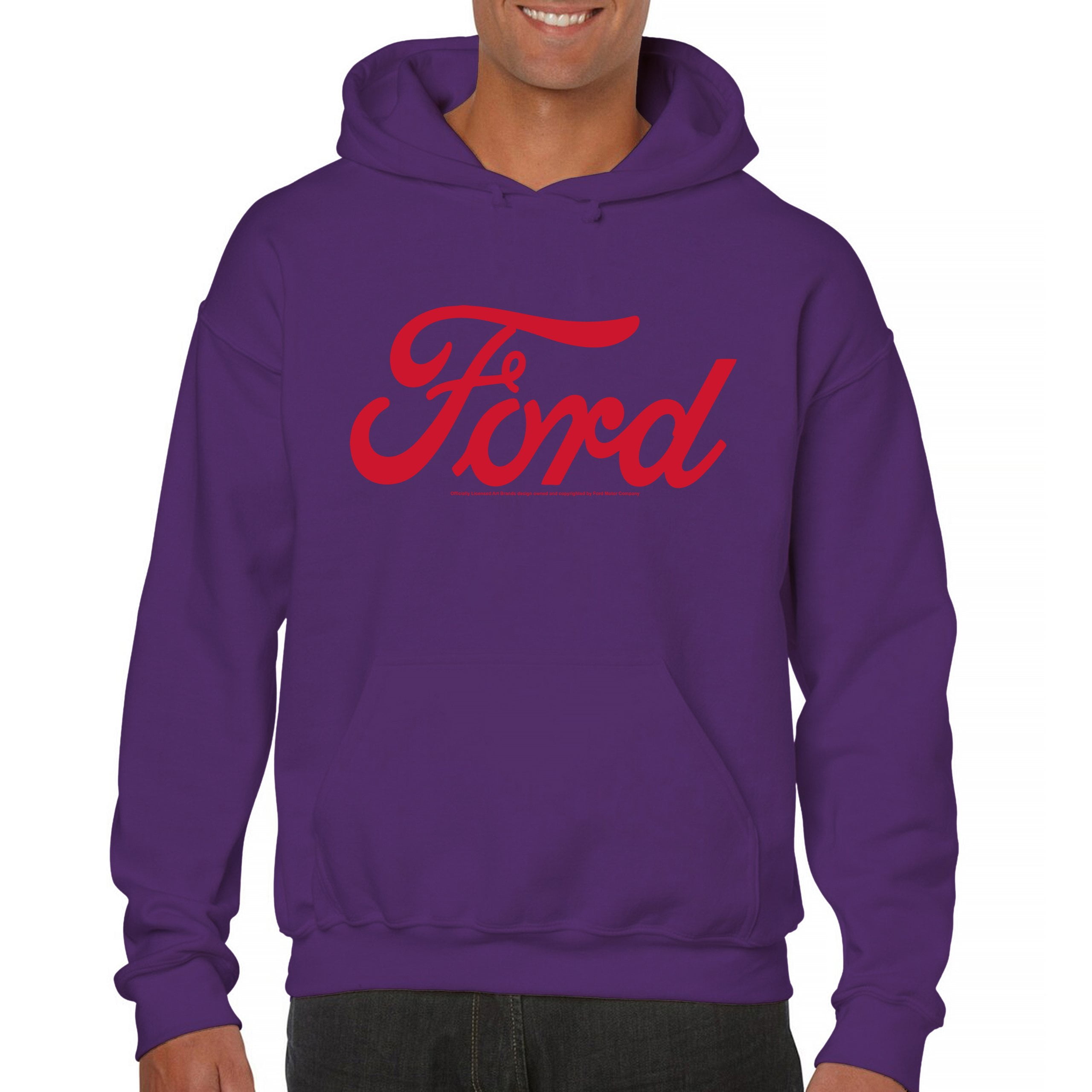 Ford Red Logo Sweatshirt Official Trademarked Licensed Classic ...