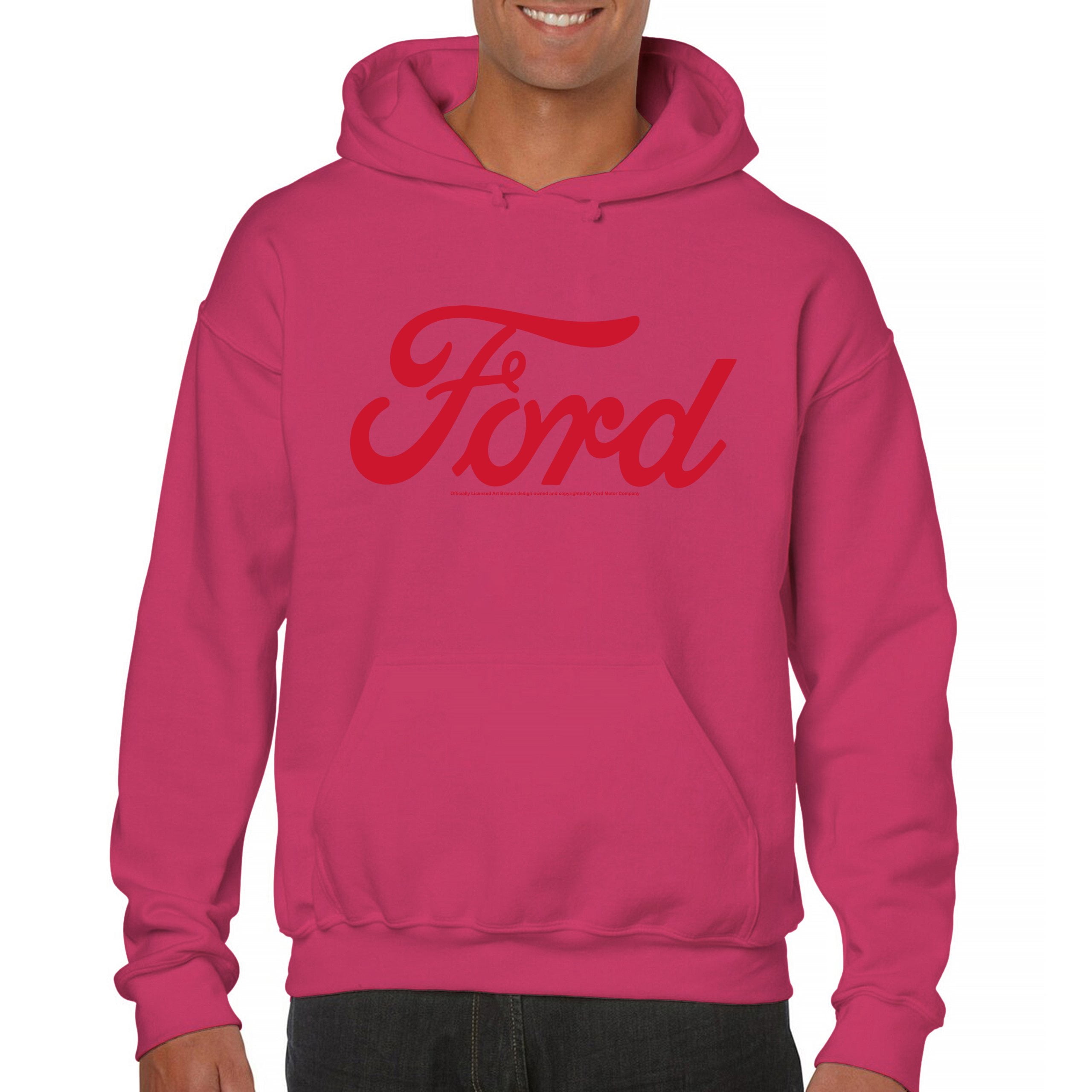Ford Red Logo Sweatshirt Official Trademarked Licensed Classic ...