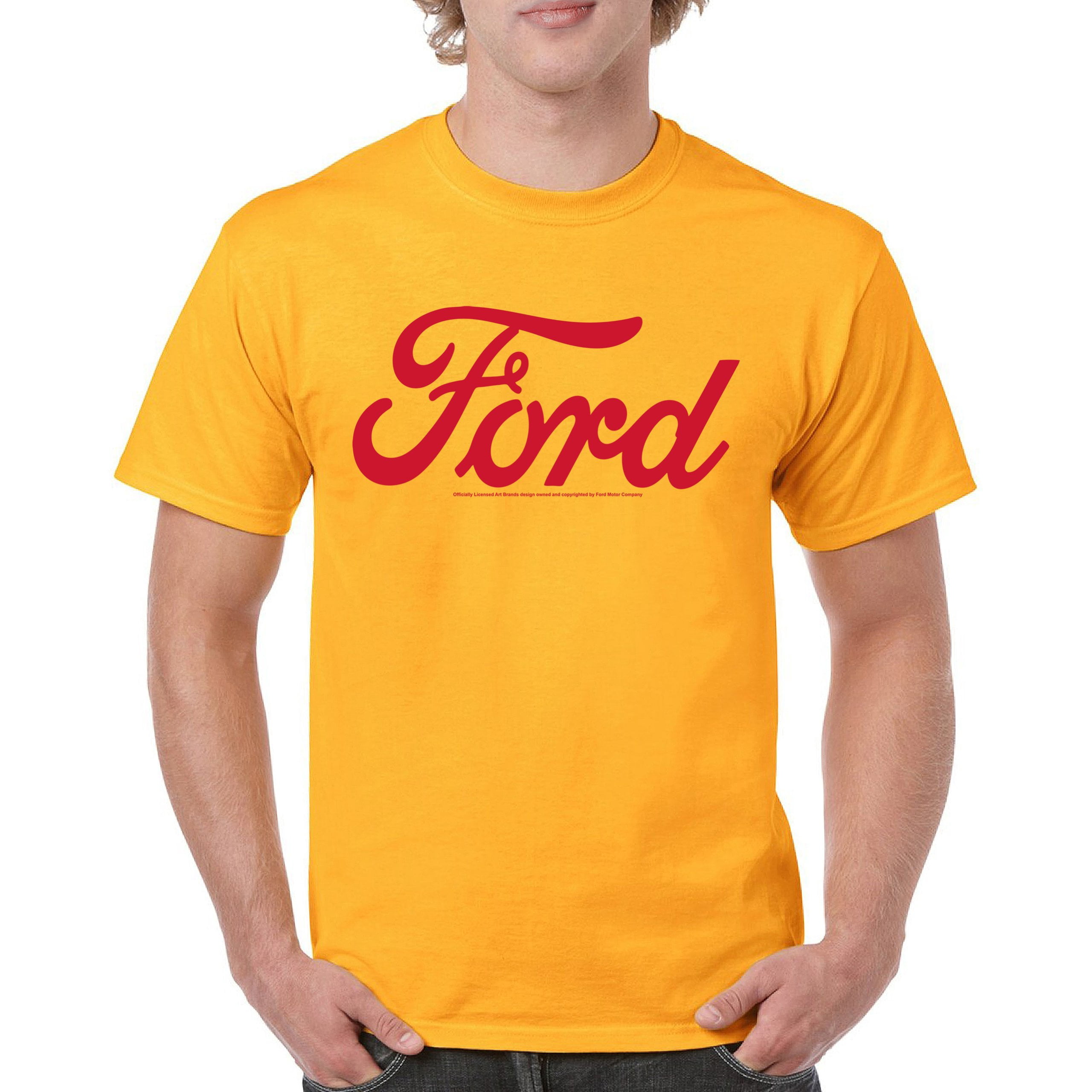 Ford Red Logo T-shirt Official Trademarked Licensed Classic Automotive ...