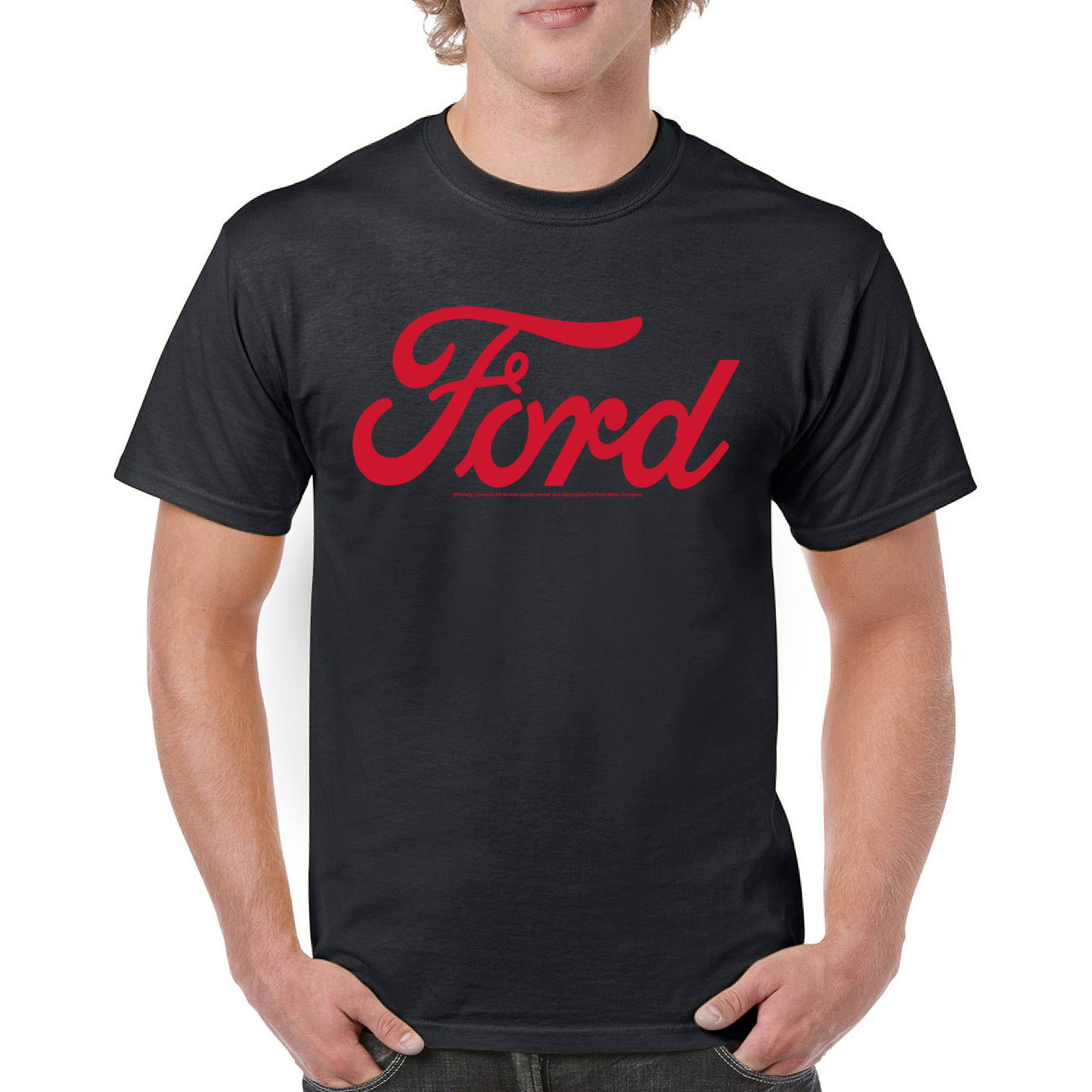Ford Red Logo T-shirt Official Trademarked Licensed Classic Automotive ...