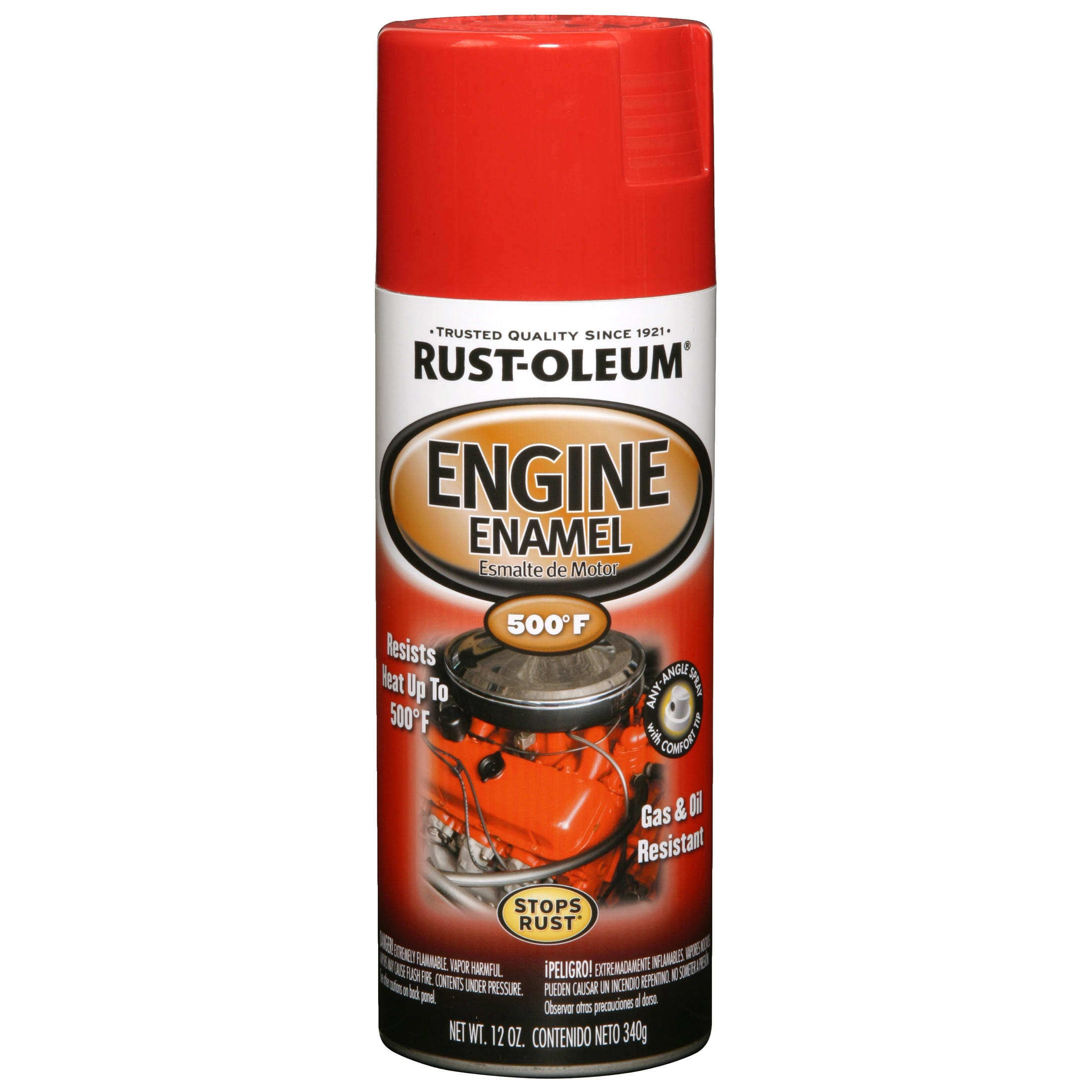 6 Pack, Ford Red, Rust-Oleum Automotive Engine Enamel Gloss Spray Paint ...