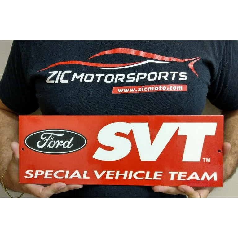 Svt Ford Logo Ford Logo SVT Black Metal Graphic License Plate Frame