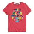 Ford - Still Plays With Trucks 1995 F150 - Youth Boys Short Sleeve ...