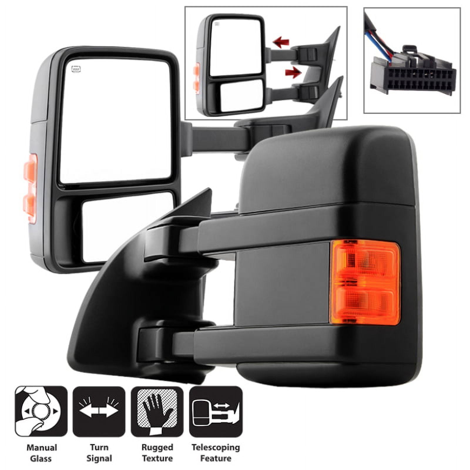 Ford F450 Door Mirror Set