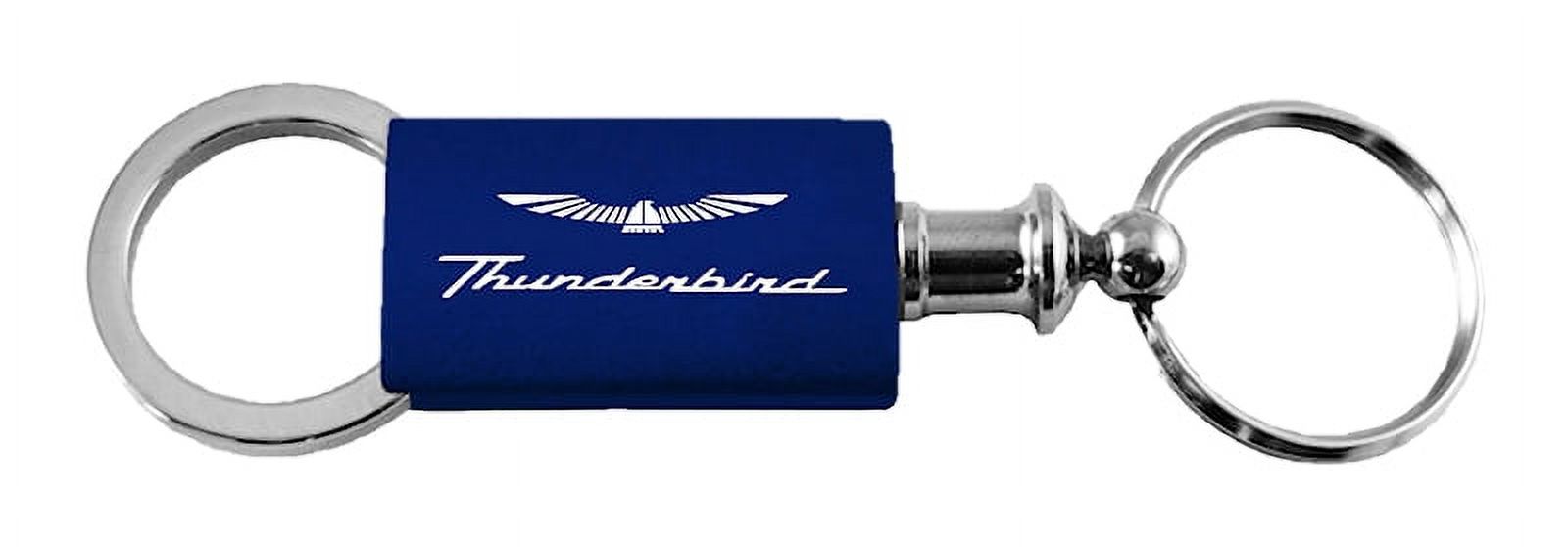 Ford Thunderbird Anodized Aluminum Valet Key Fob (Navy) - Walmart.com