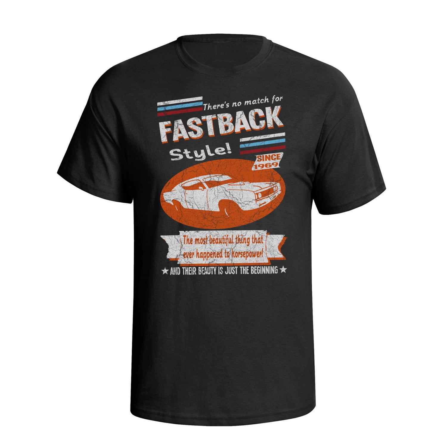 Ford Torino Cobra Fastback 1969 Retro Style Mens T-Shirt Car Gift ...