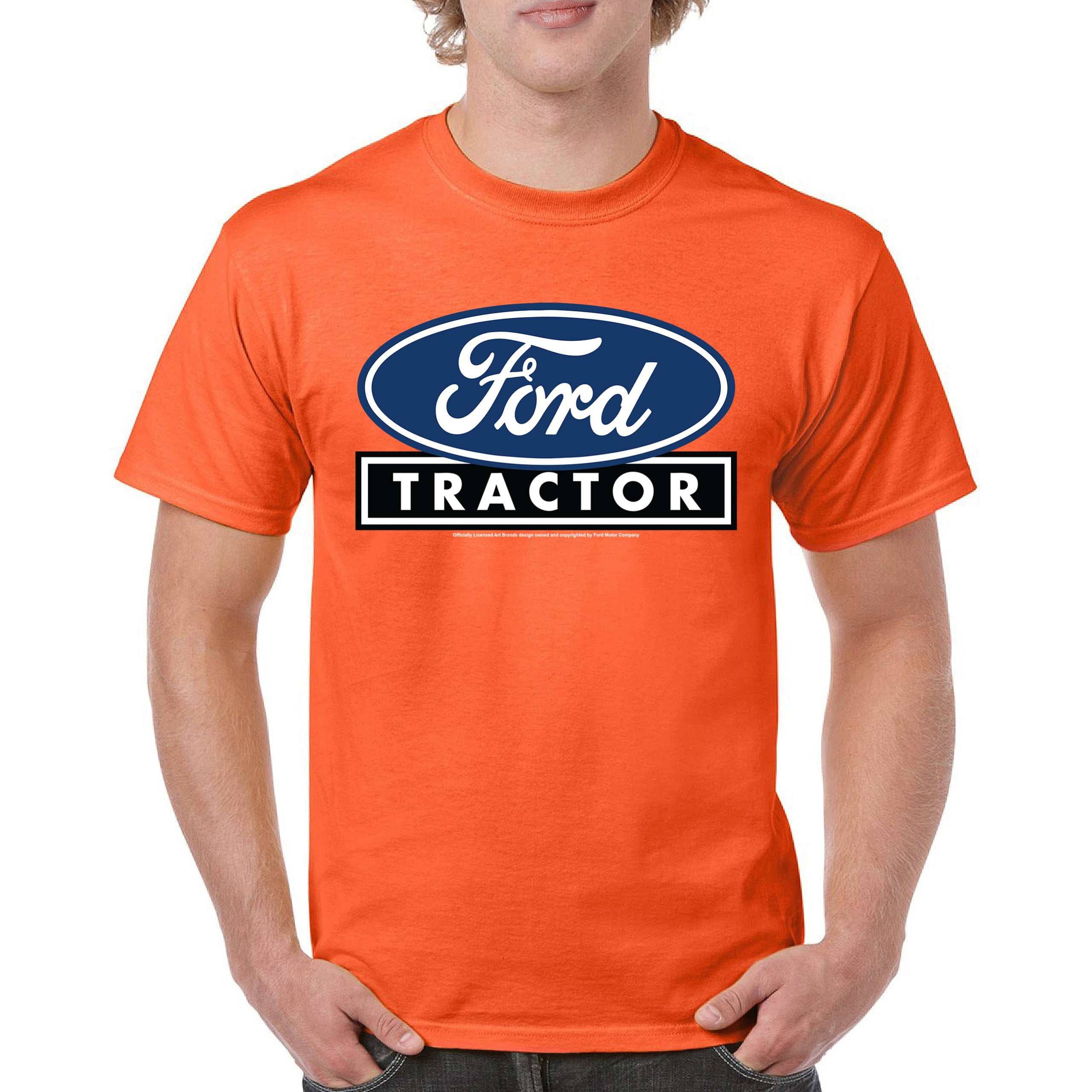 Ford Tractor Logo Blue T-shirt Vintage Farm Rustic Classic Brand ...