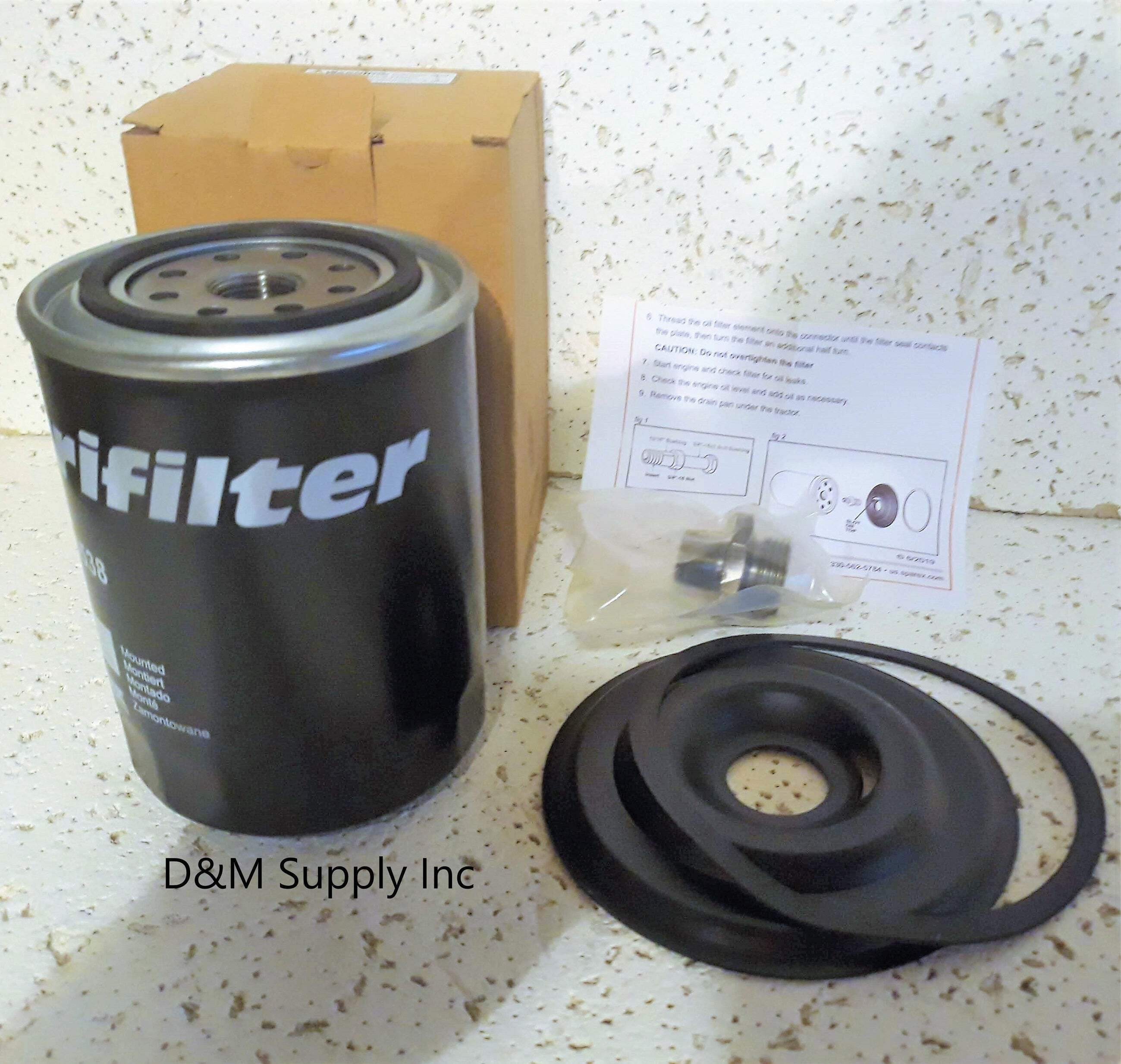Ford Tractor Oil Filter Adapter Kit with Heavy Duty Filter 501 600 601 ...