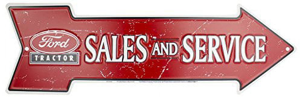 Ford Tractor Sales and Service Metal Arrow Sign - Walmart.com