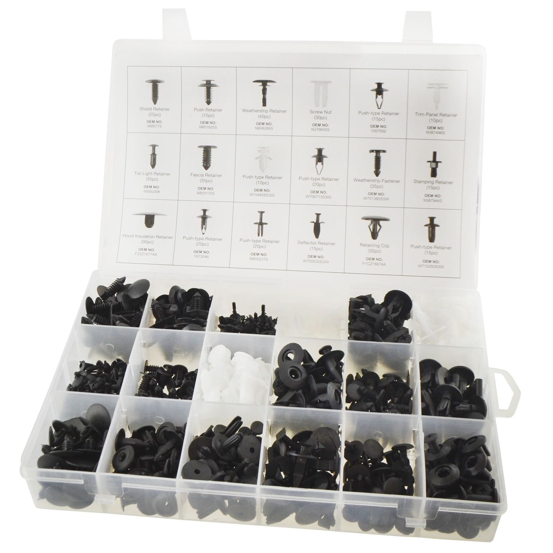 Ford Trim Clip Assortment Set Retaining Retainer Grommet Clips Fixings ...