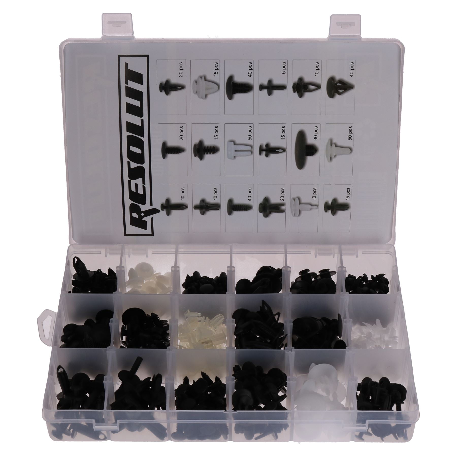 Ford Trim Clips Rivets Retaining Retainer Grommet Clip 300pc Assortment ...