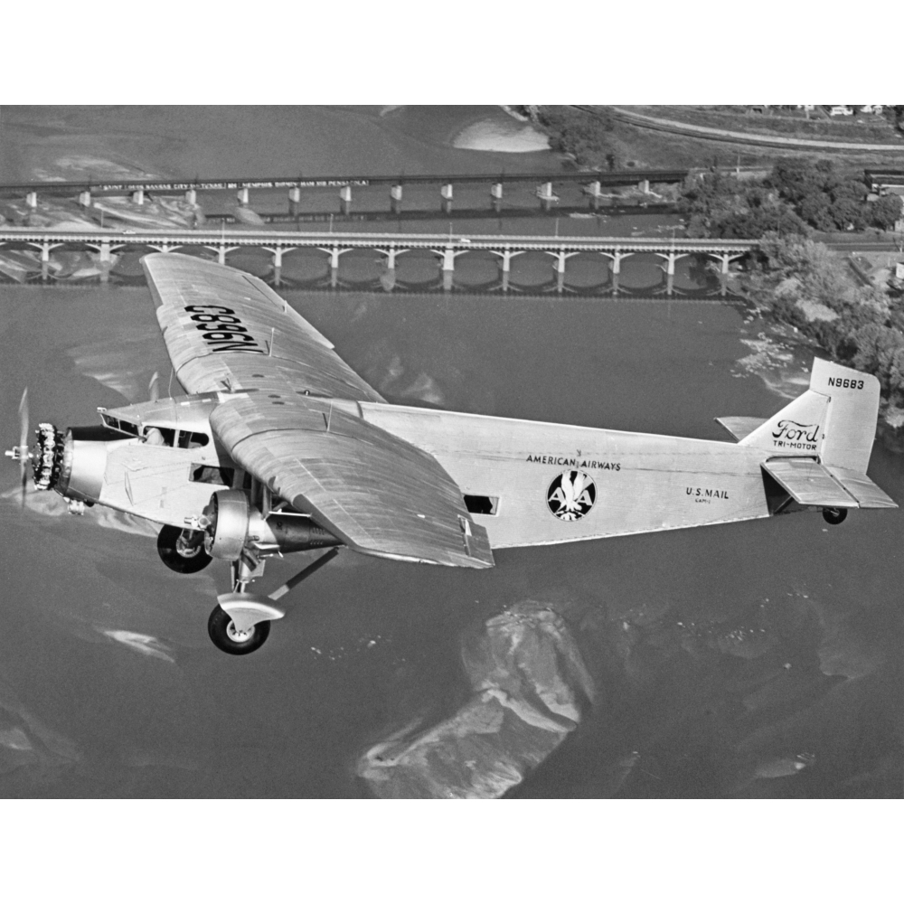 Ford Trimotor Plane 1928. Na Ford Trimotor Operated By American ...