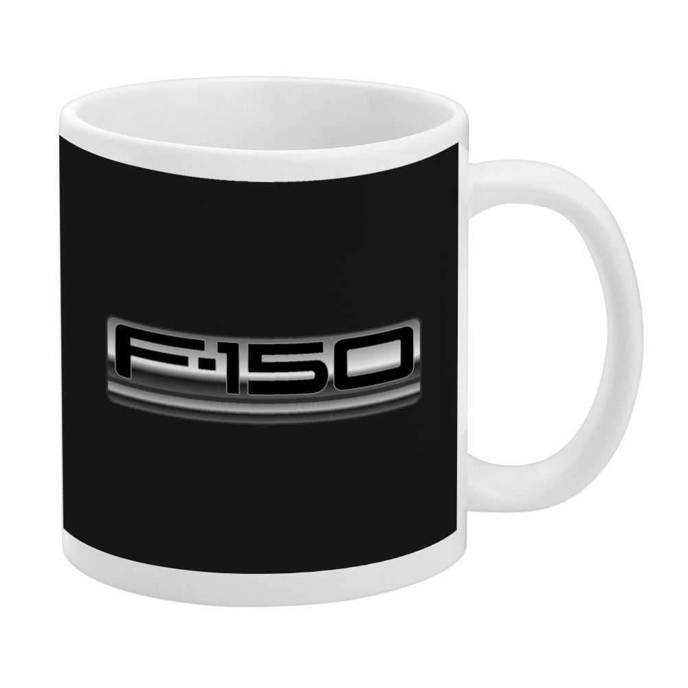 Ford Trucks F-150 Logo White Mug - Walmart.com