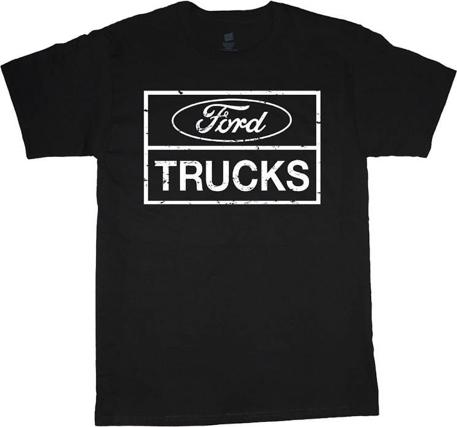 Ford Trucks Logo T-shirt Men's Graphic Tee - Walmart.com